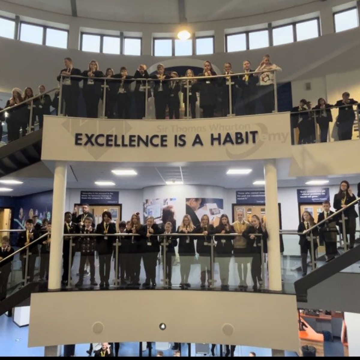 Sir Thomas Wharton Academy - Staff and students at Sir Thomas Wharton ...