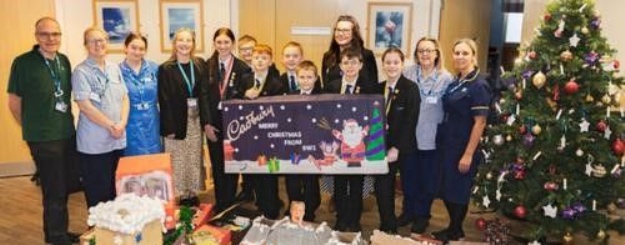 Sir Thomas Wharton Academy - Christmas Hampers bringing festive joy